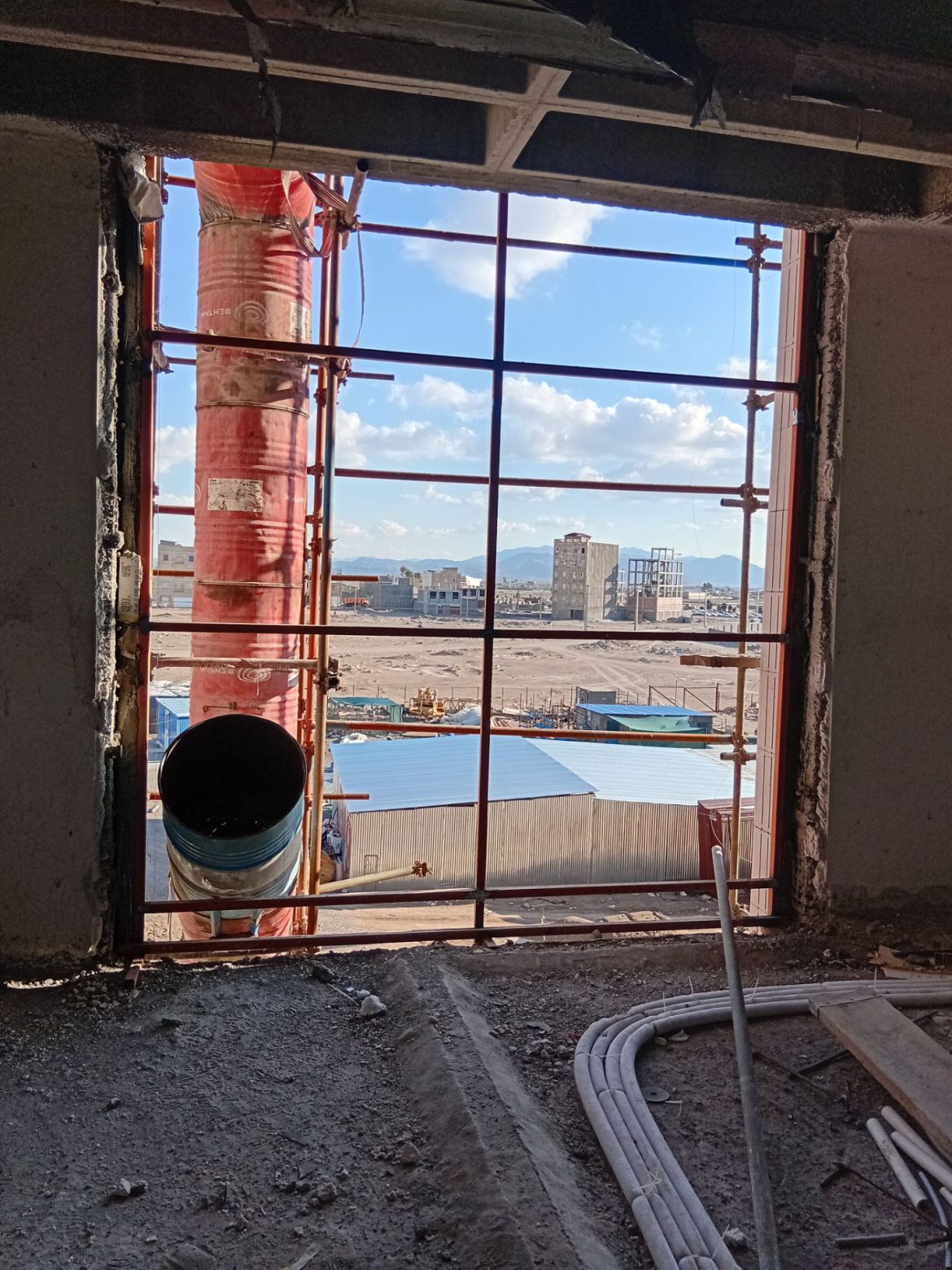 Maintenance of curtain wall sections - کرتین وال